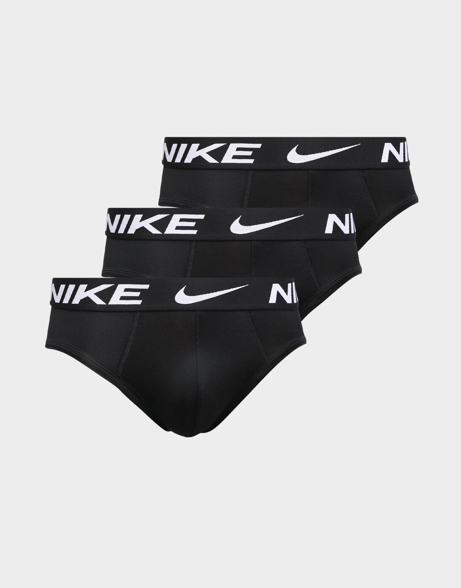 Black Nike Hip Brief Micro 3 Pack - JD Sports Singapore