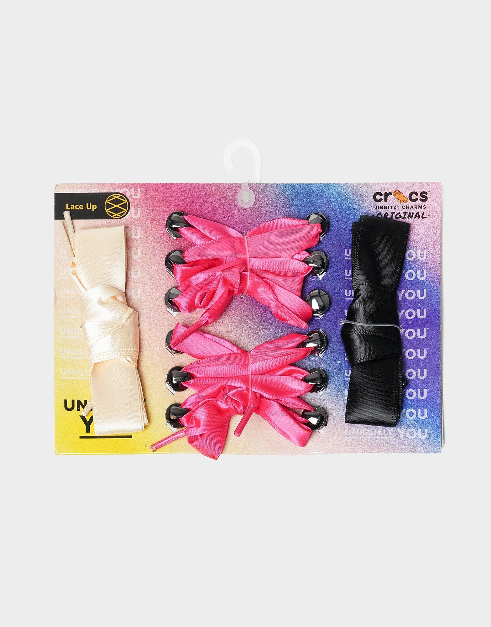 Multi Crocs Ribbon Lace Jibbitz Charms - JD Sports Singapore