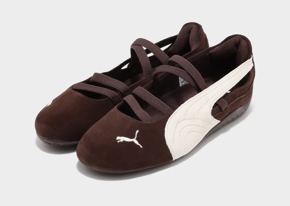 Brown Puma Speedcat Ballet Suede Cafe Women's - JD Sports Singapore