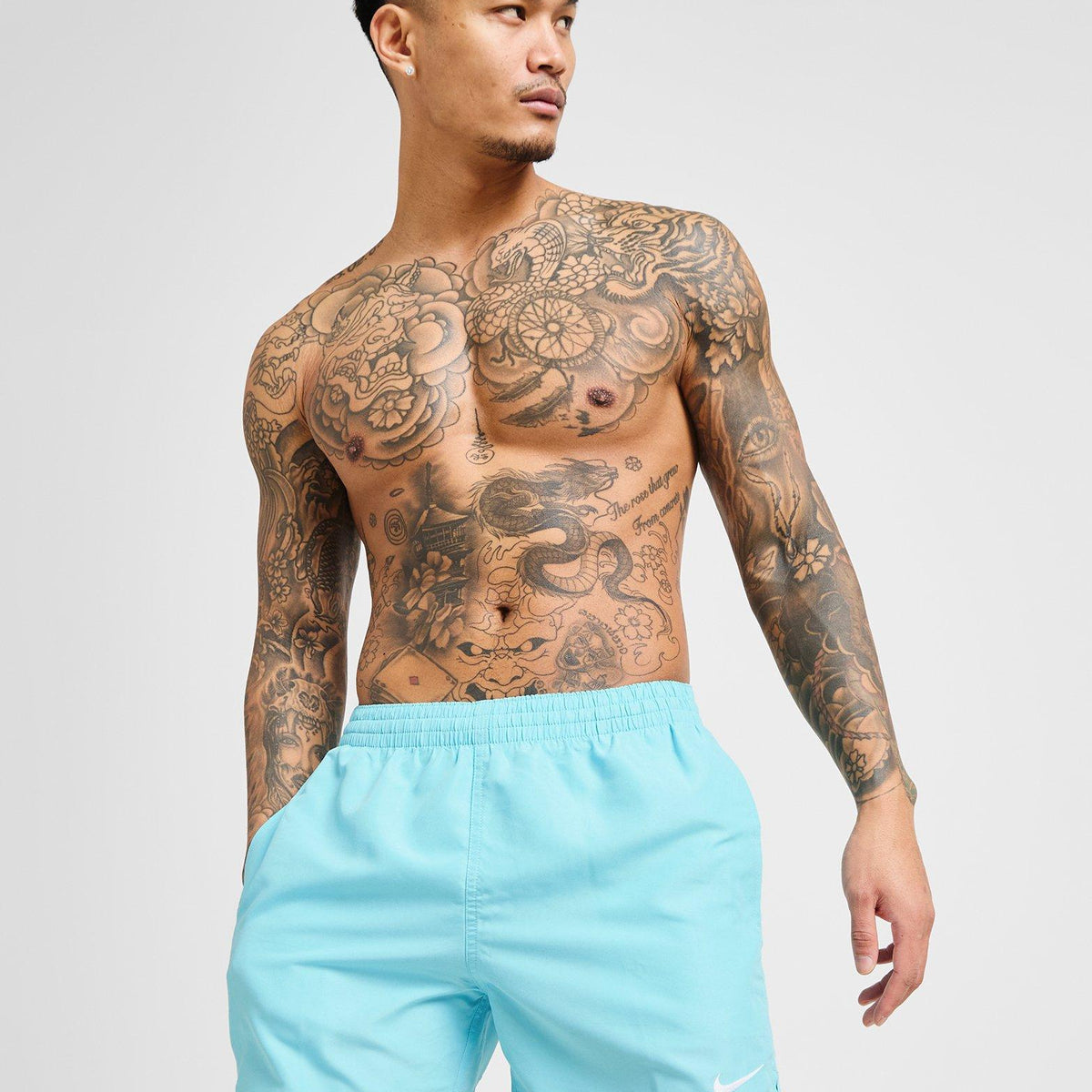 Blue Nike Core Swim Shorts - JD Sports Singapore