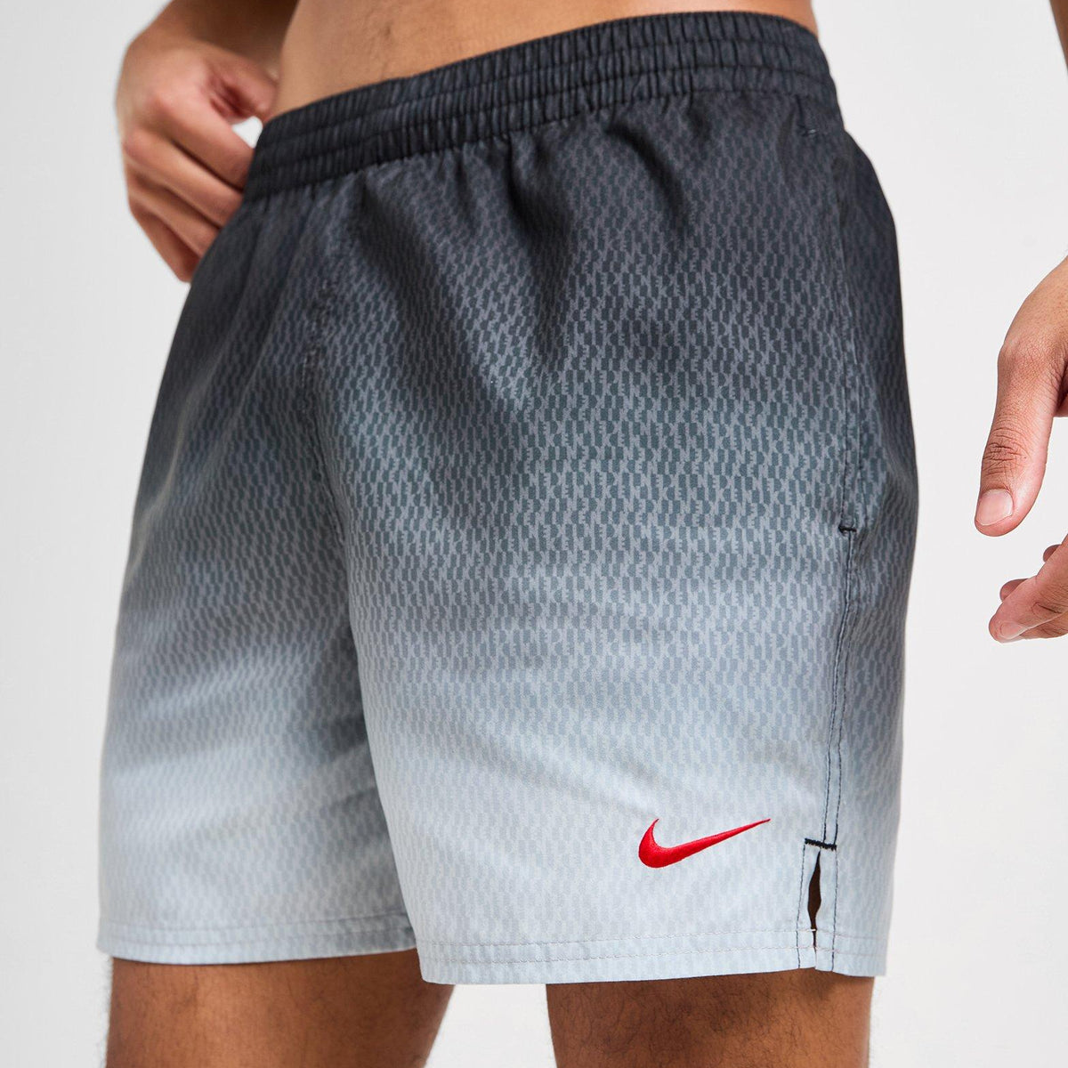 Black Nike All Over Print Fade Swim Shorts - JD Sports Singapore