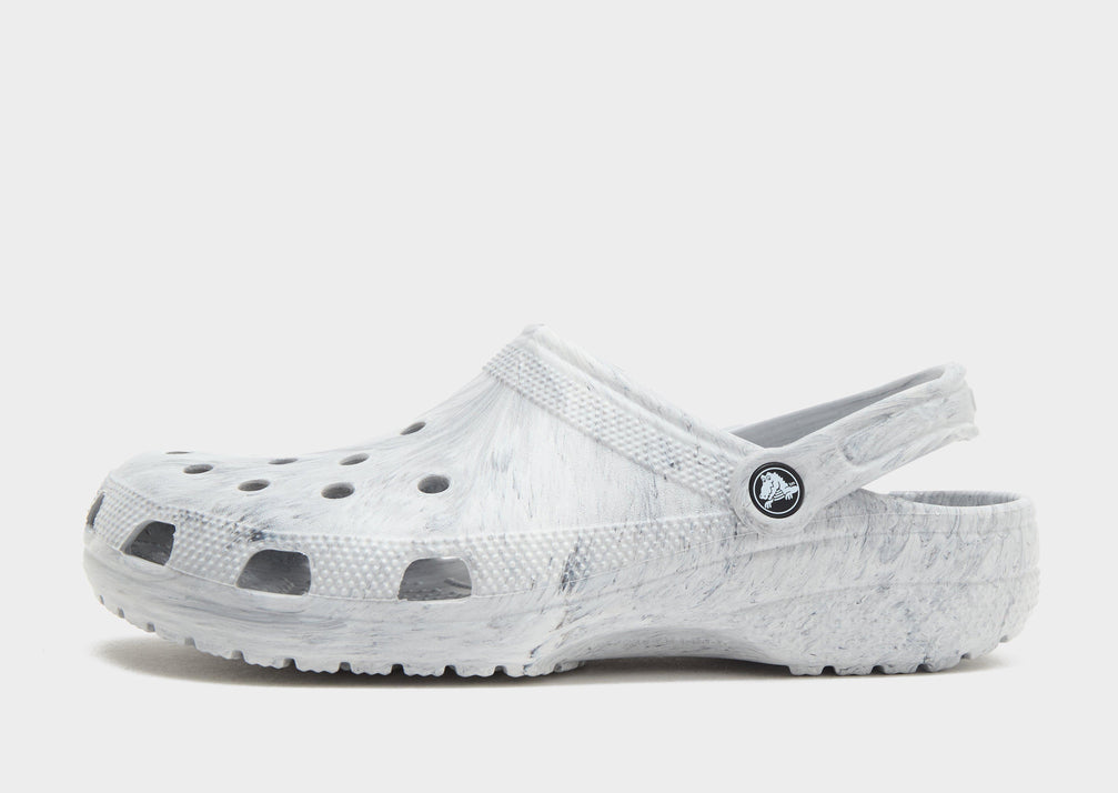 Grey Crocs Classic Clogs Marbled - JD Sports Singapore