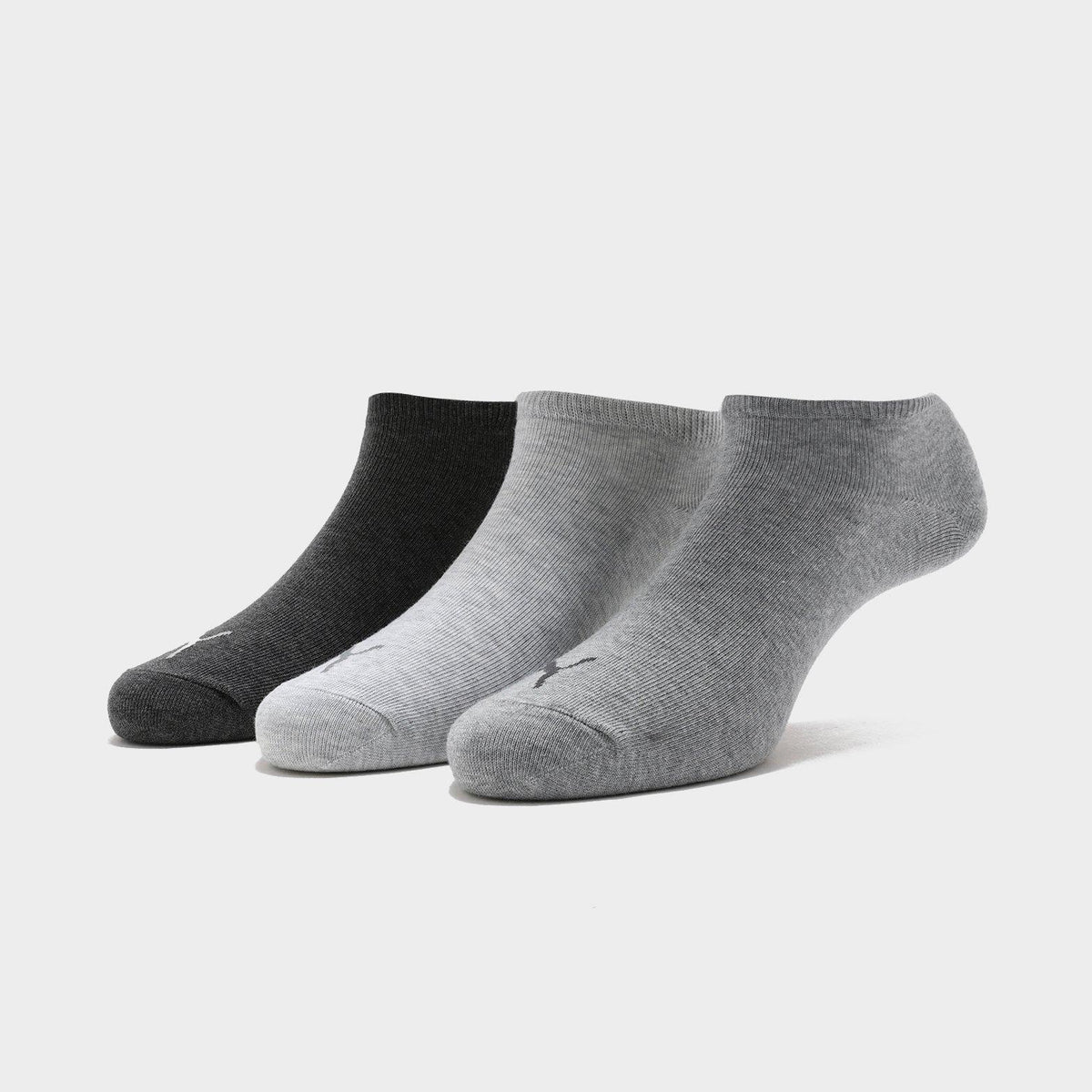 Grey Puma No Show Socks 3 Packs - JD Sports Singapore