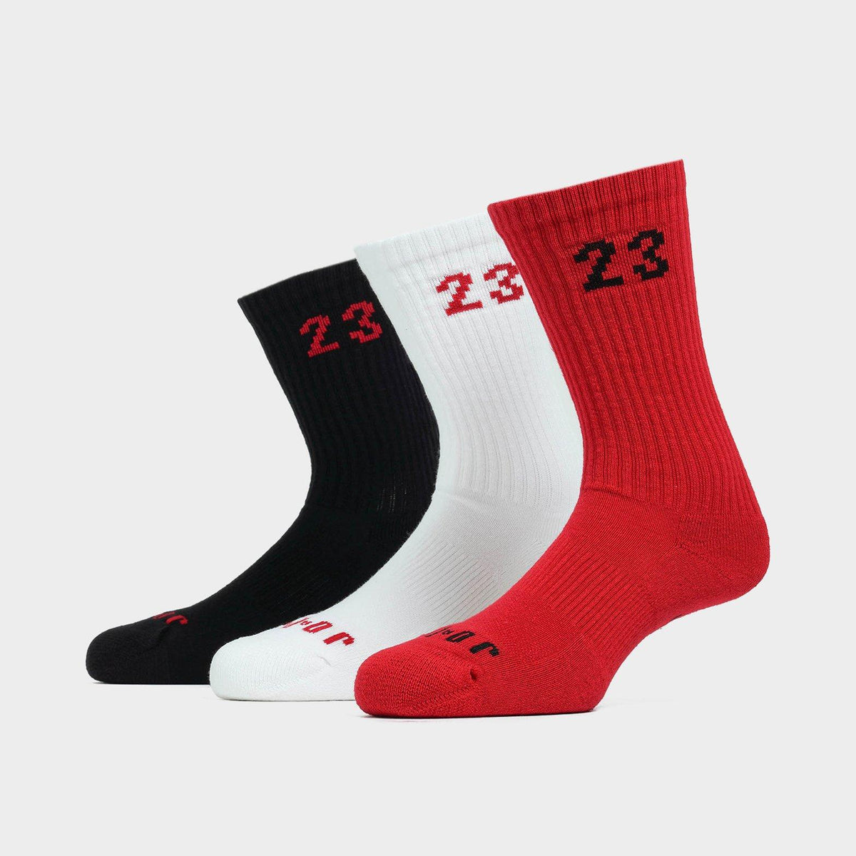 Multi Jordan Essentials Crew Socks (3 Pairs) - JD Sports Singapore