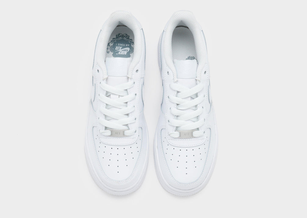 White Nike Air Force 1 Junior's - JD Sports Singapore