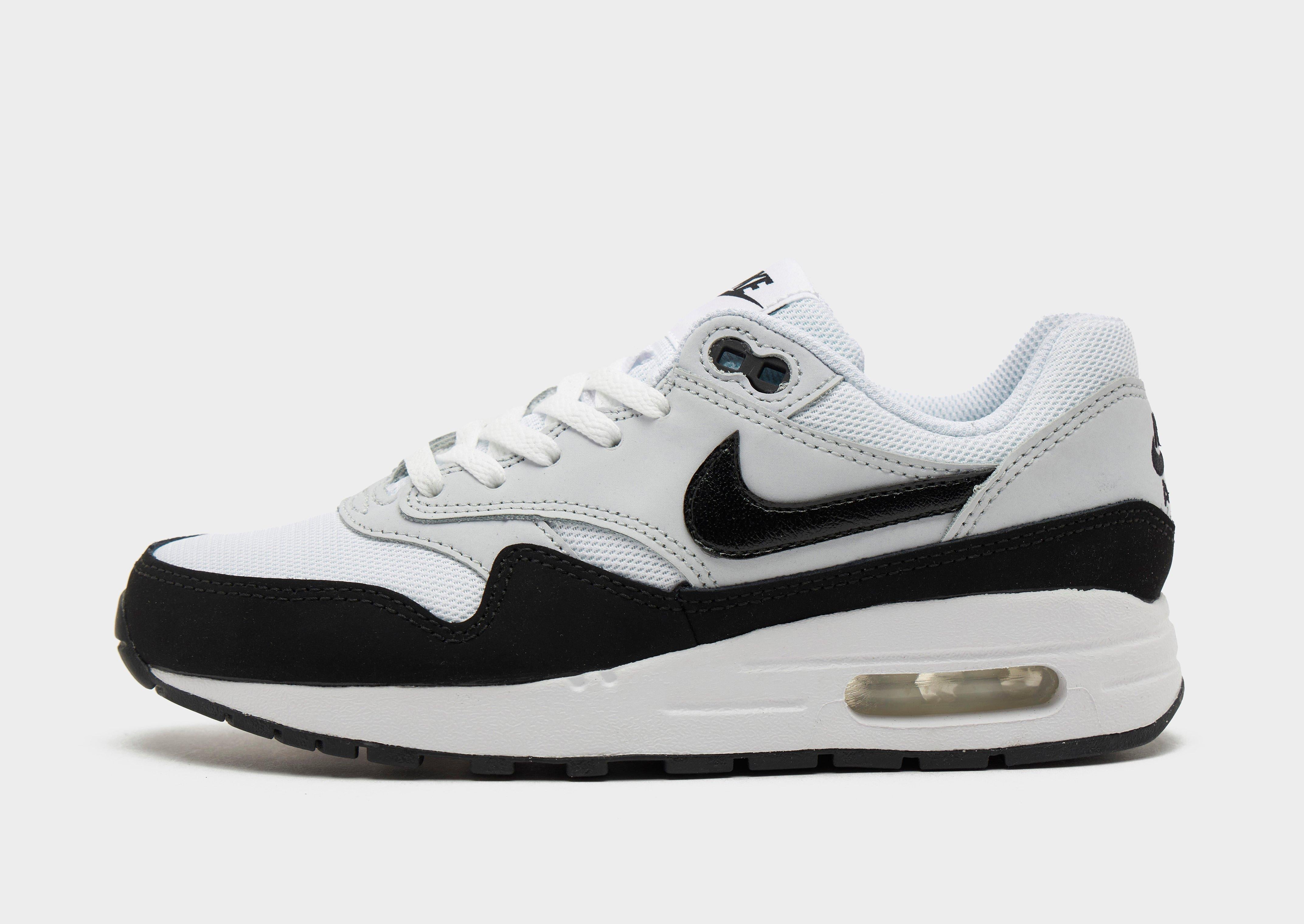 White Nike Air Max 1 Junior's - JD Sports Singapore