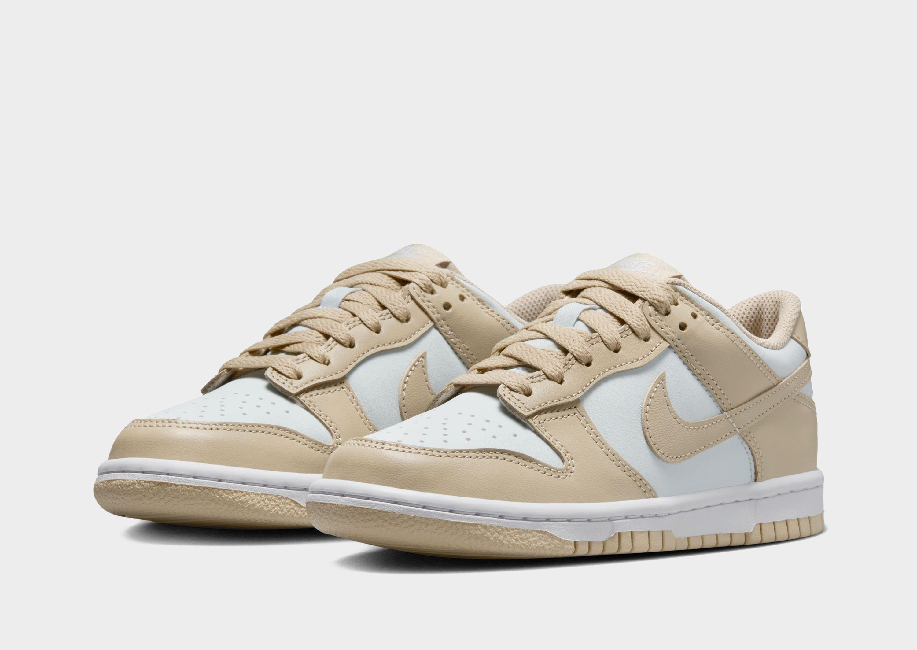 Beige Nike Dunk Low Junior's - JD Sports Singapore