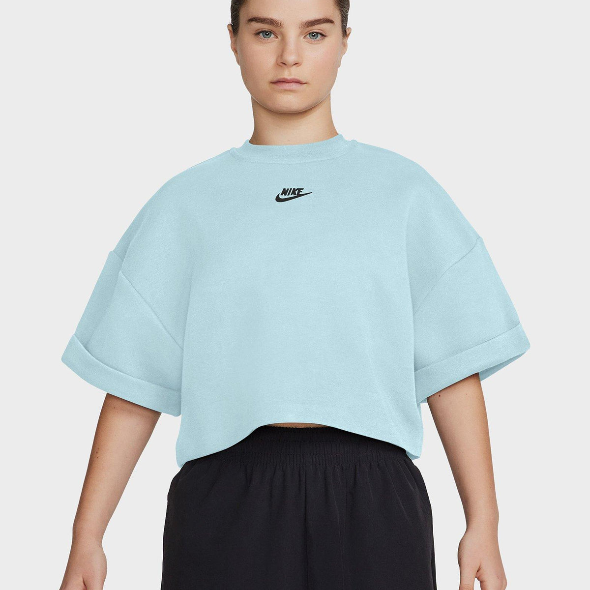 Blue Nike Cropped Top - JD Sports Singapore