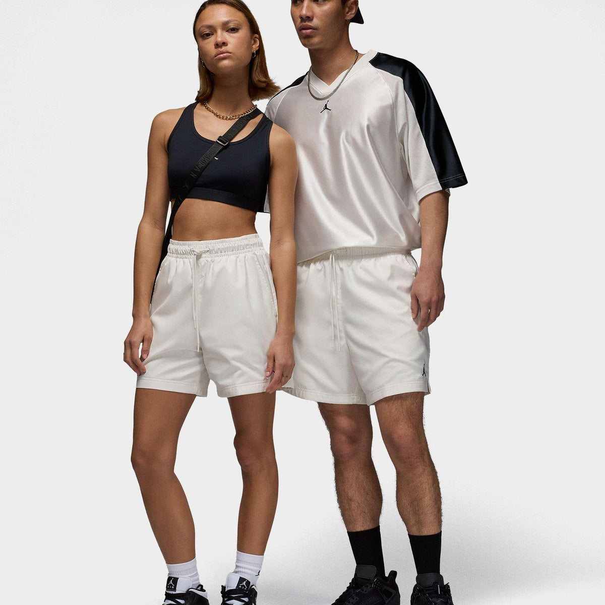 White Jordan Poolside Shorts (Unisex) - JD Sports Singapore