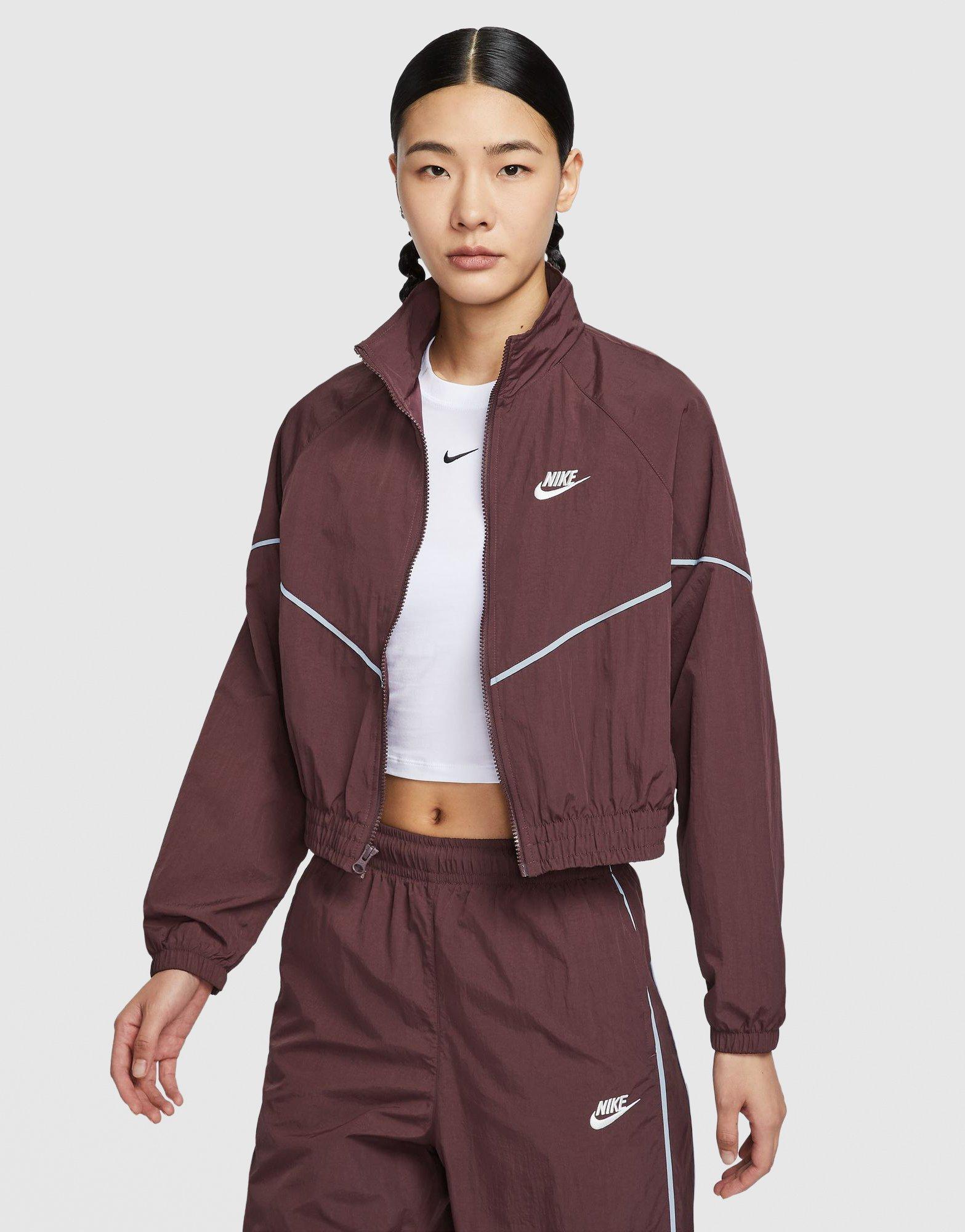 Red Nike Sportswear Windrunner Woven Jacket - JD Sports Singapore