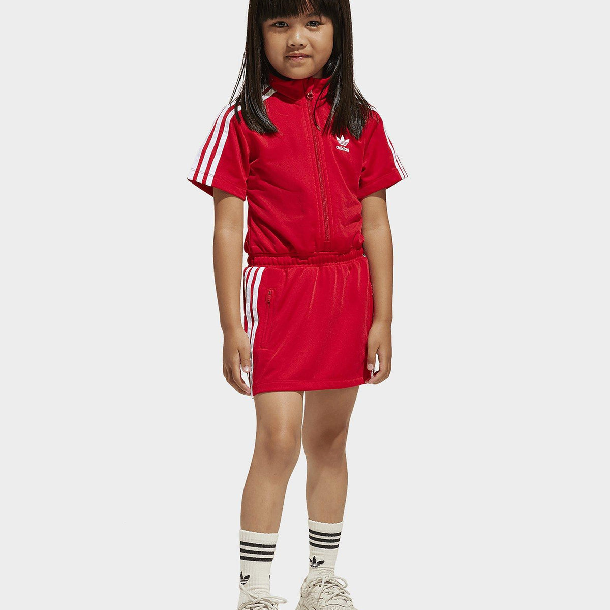 Red adidas Firebird Dress Children's - JD Sports Singapore