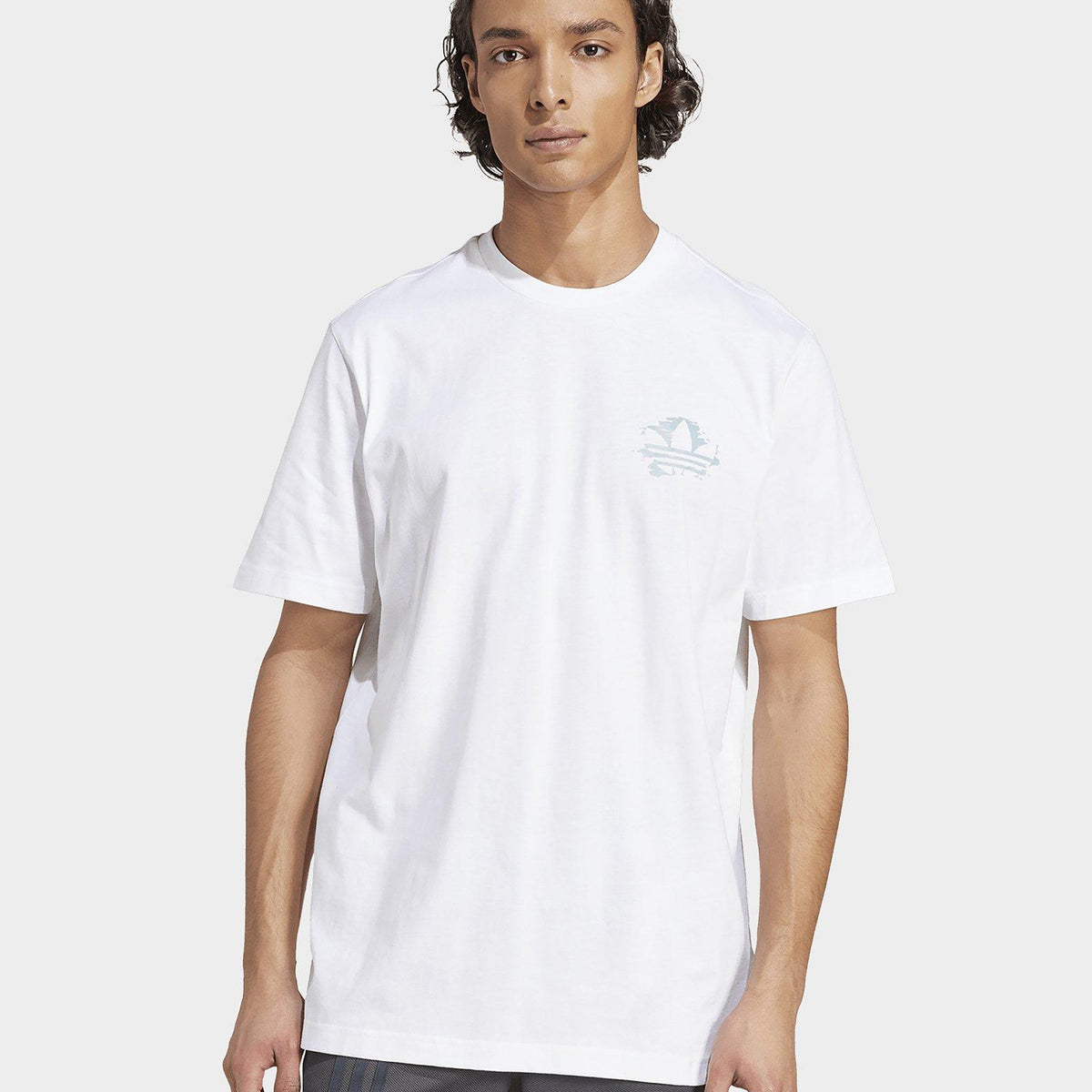 Beige adidas Graphic T-Shirt - JD Sports Singapore