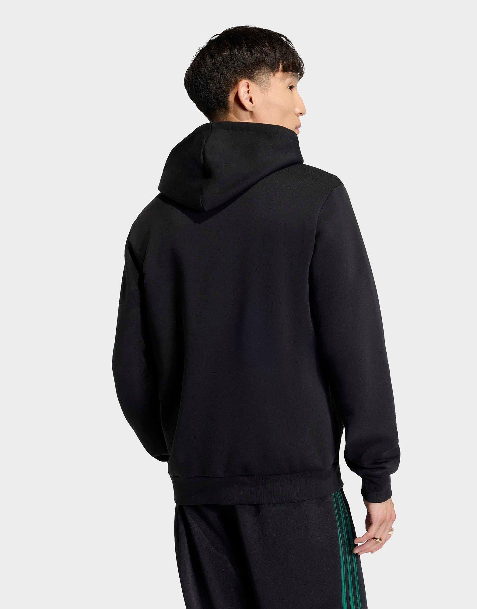 Black adidas Monogram Infill Hoodie - JD Sports Singapore