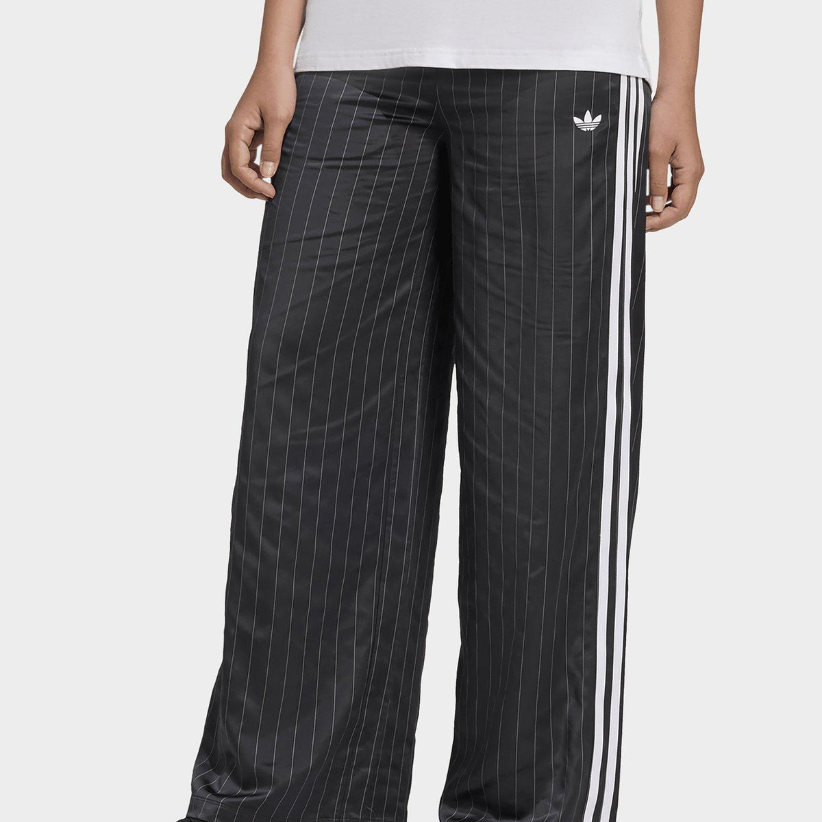Black adidas Wide Leg Pants - JD Sports Singapore