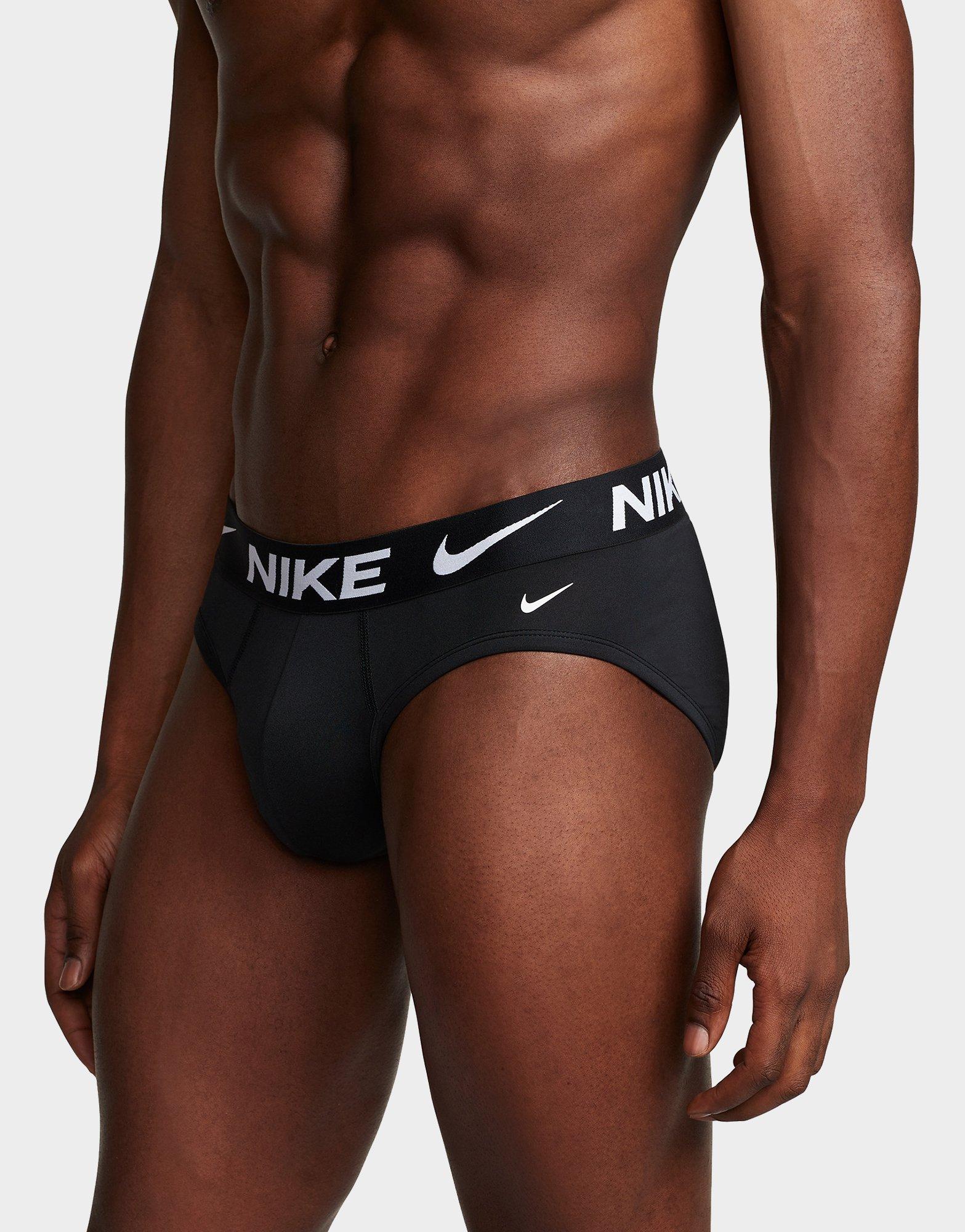 Black Nike Hip Brief Micro 3 Pack - JD Sports Singapore