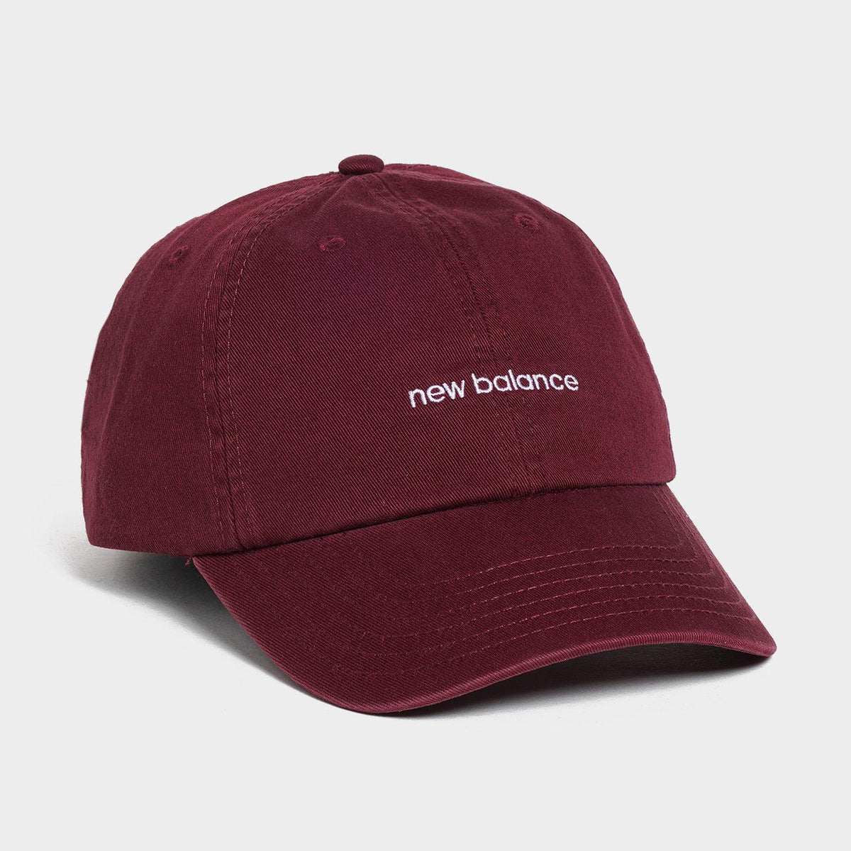 Red New Balance Linear Logo Caps - JD Sports Singapore