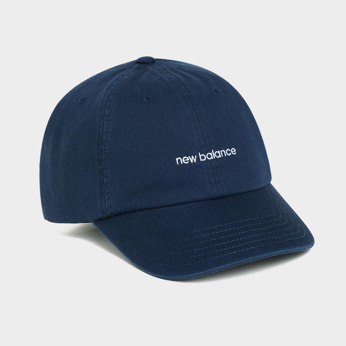 Blue New Balance 6 Panel Linear Cap - JD Sports Singapore