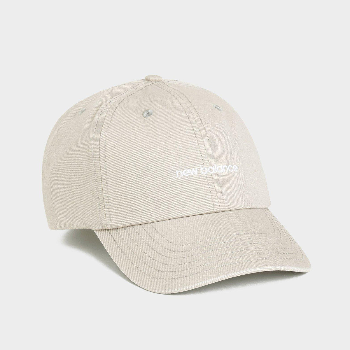 Grey New Balance 6 Panel Linear Cap - JD Sports Singapore