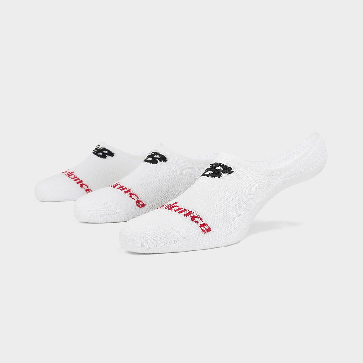 White New Balance Everyday Ultra Low No Show 3 Pairs - JD Sports Singapore