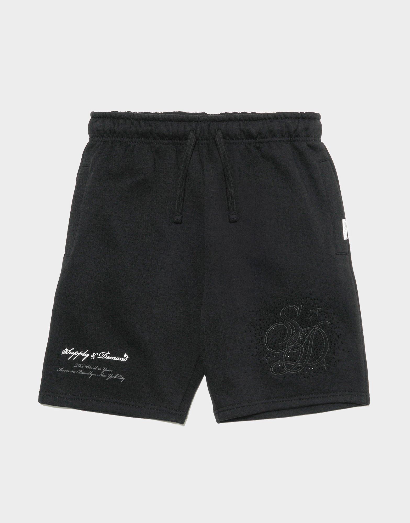 Black Supply & Demand Shorts - JD Sports Singapore