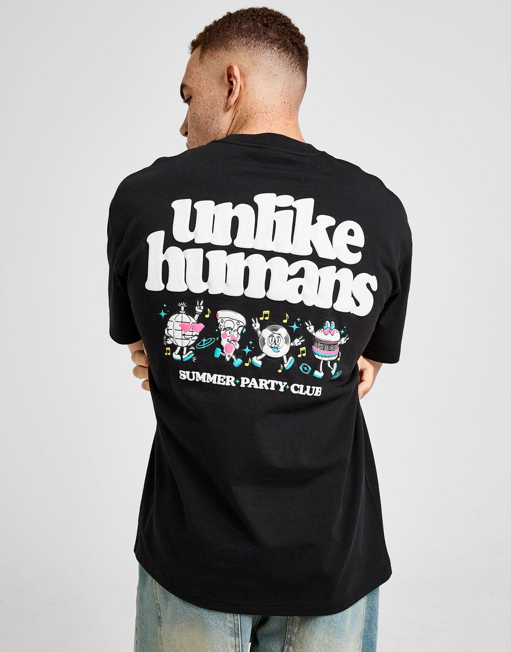 Black Unlike Humans Party Club T-Shirt - JD Sports Singapore