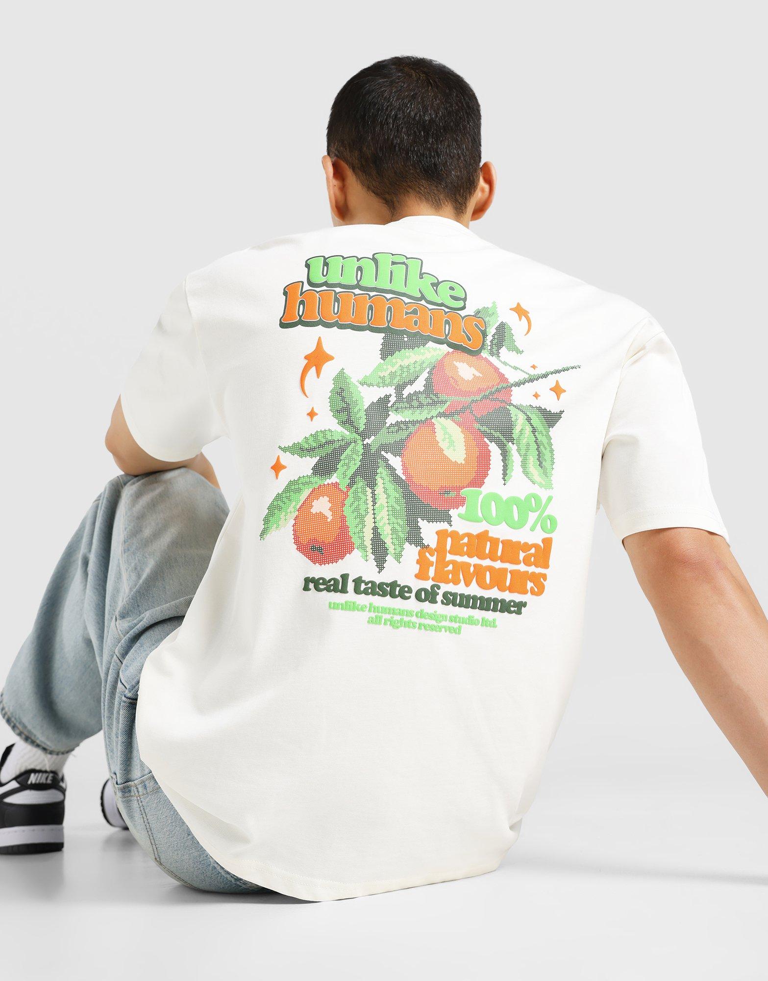 Beige Unlike Humans Tanger T-Shirt - JD Sports Singapore