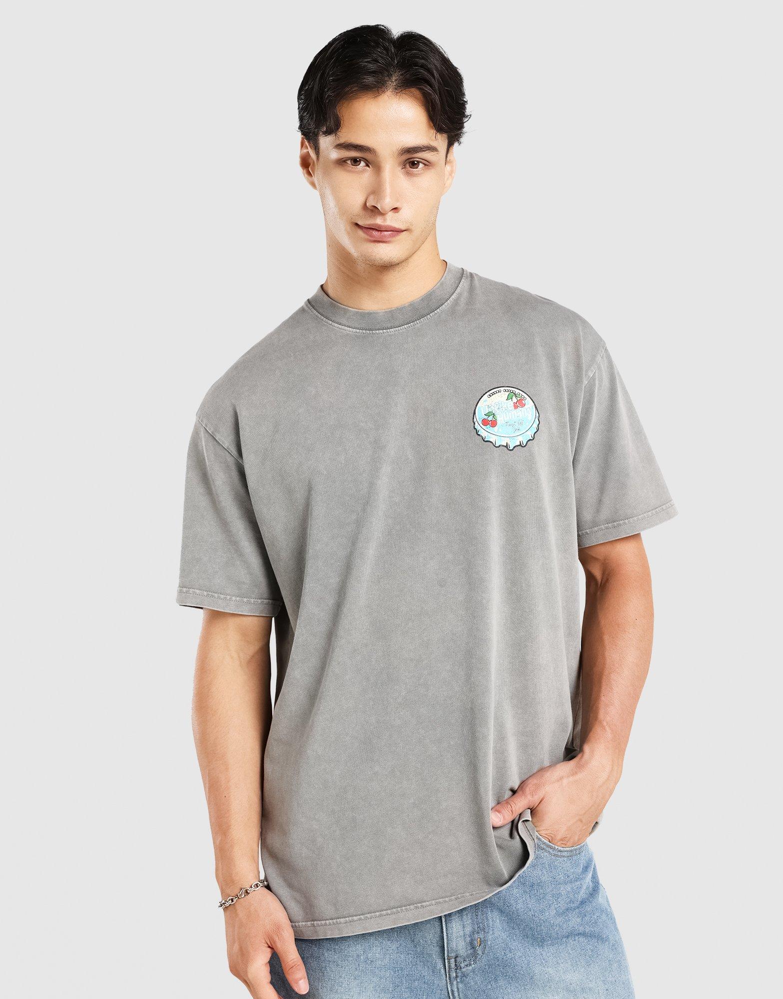 Grey Unlike Humans Capped T-Shirt - JD Sports Singapore
