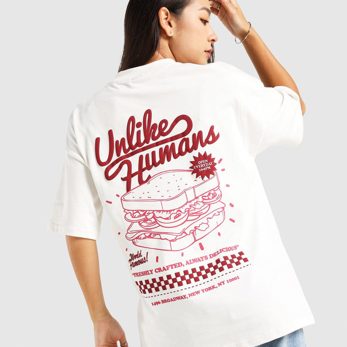 Beige Unlike Humans Dely T-Shirt - JD Sports Singapore