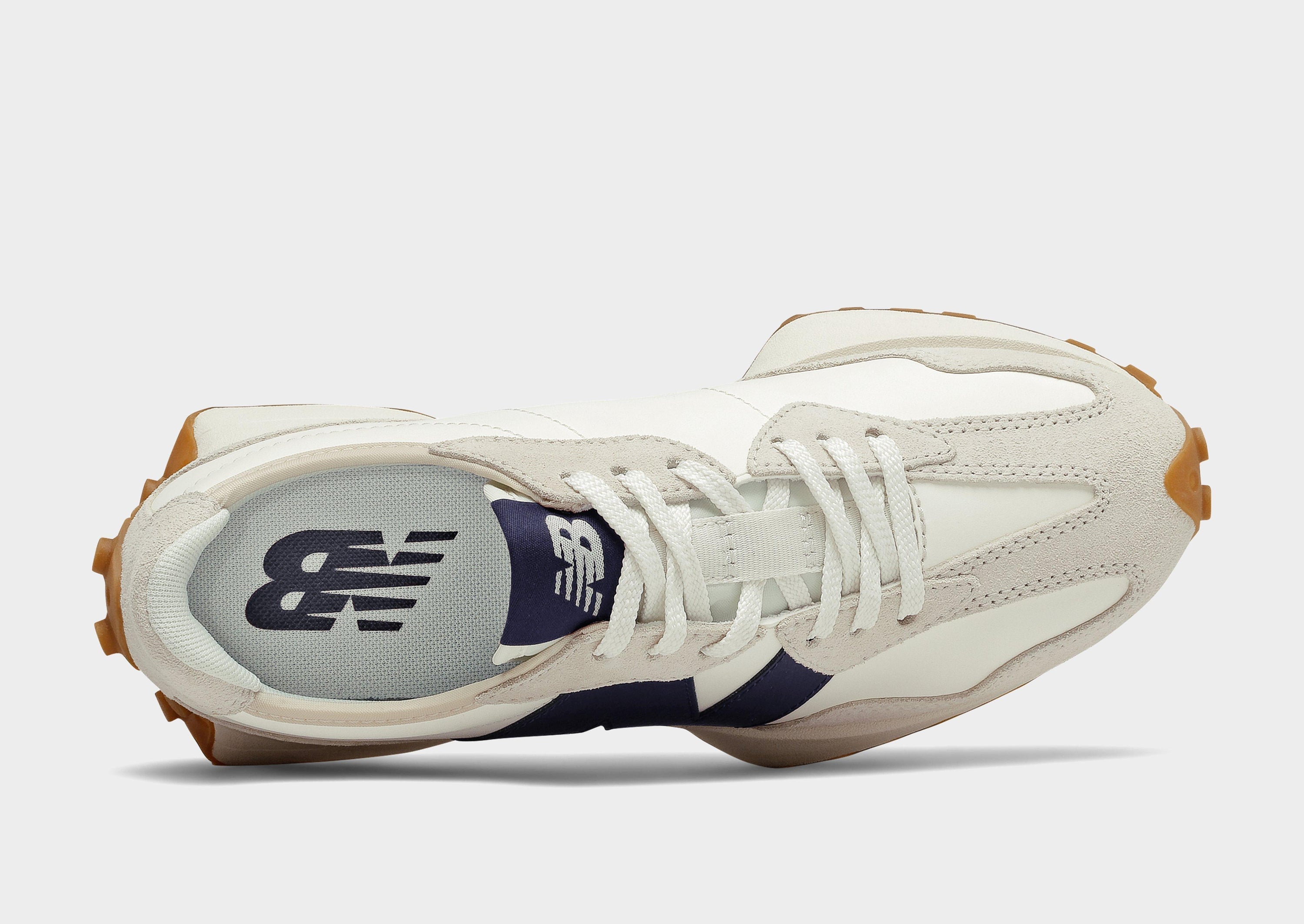 White New Balance 327 Women's - JD Sports Singapore
